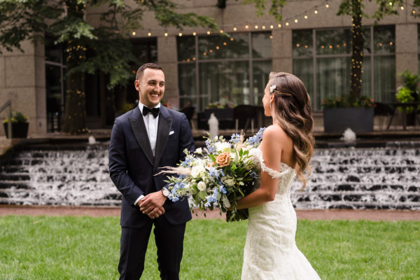 Free Library of Philadelphia Wedding Photos - Marshall Scott Photography