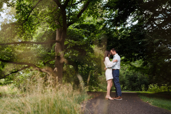 Villanova Engagement Session // Stoneleigh Gardens, PA - Marshall Scott ...